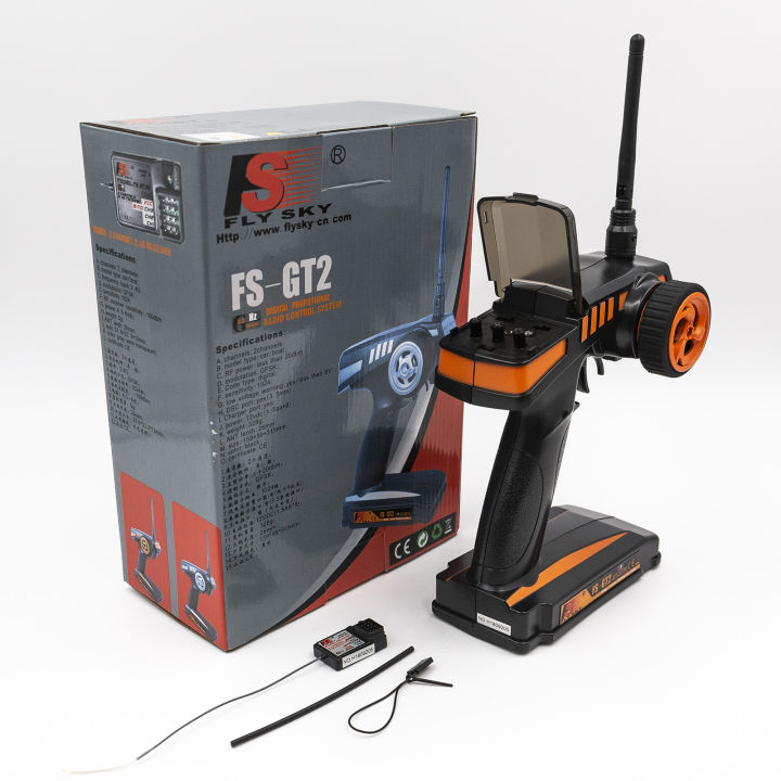 Flysky FS-GT2 2.4G Radio Model RC Transmitter & Receiver for RC Car RC ...