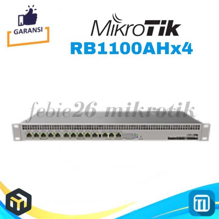 Mikrotik RB1100 Ahx2 Full Setting Hotspot Voucher dan PPoE | Lazada ...