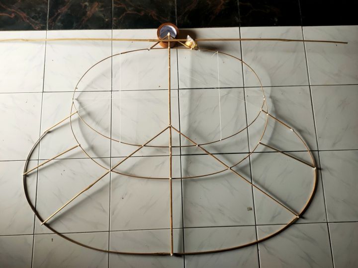 Kerangka Layangan Pegon Semok sayap 100 cm sudah dirakit | Lazada Indonesia