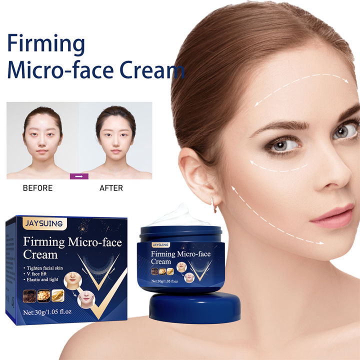 V-Shape Face Lifting Firming Massage Cream Facial Slimming Tighten ...