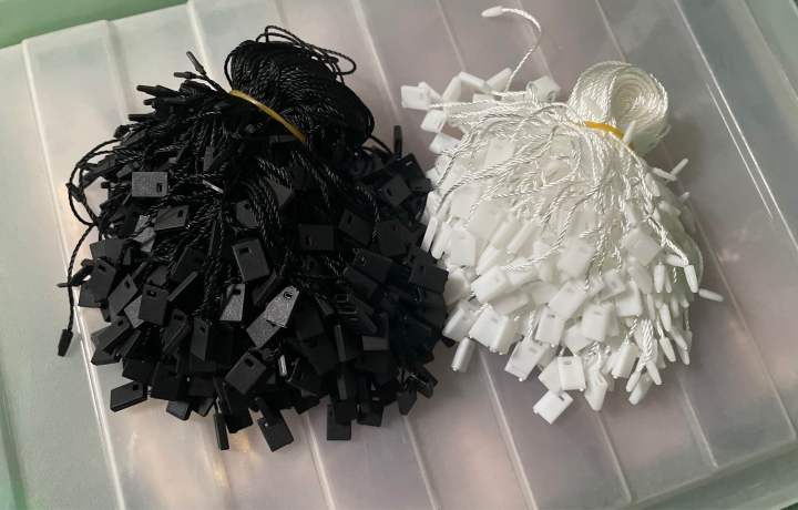 1K PCS String Tag I Loop Pins I Tag for Clothes, Products, Labeling ...