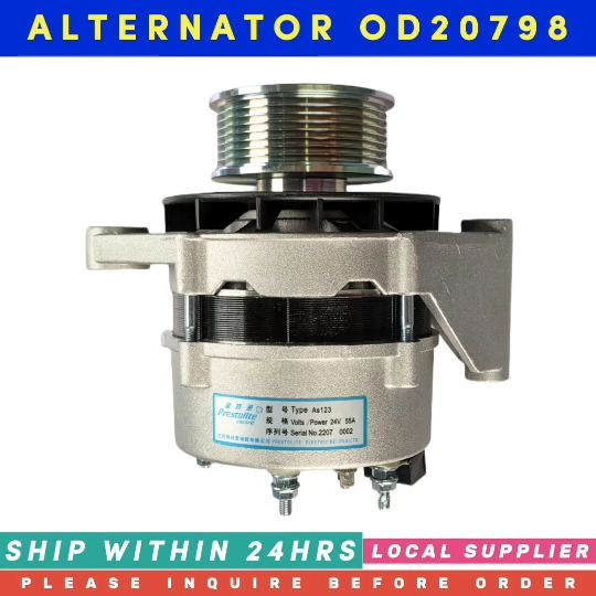 OD20798 ALTERNATOR, [24V 55A] [IN STOCK. READY TO SHIP WITHIN 24HRS ...