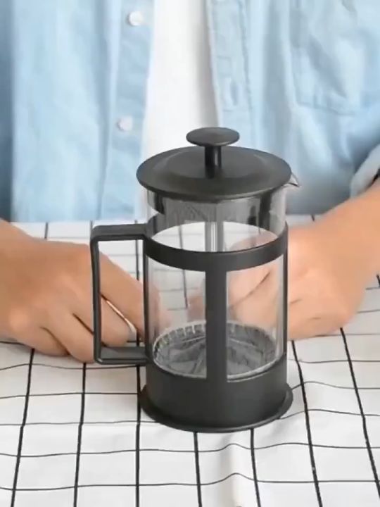 【Buy1 Take1】350ml and 600ml Manual Coffee Tea Press Filter French Maker ...