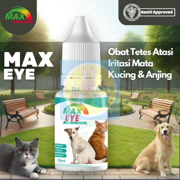 Max Eye 10 ml Obat Tetes Mata untuk Kesehatan Mata Hewan | Lazada Indonesia