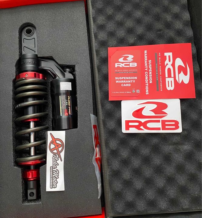 MONOSHOCK RCB FLOW PRO (G-BK) VARIO 150 125 UKURAN 33 CM 30 CM HITAM ...
