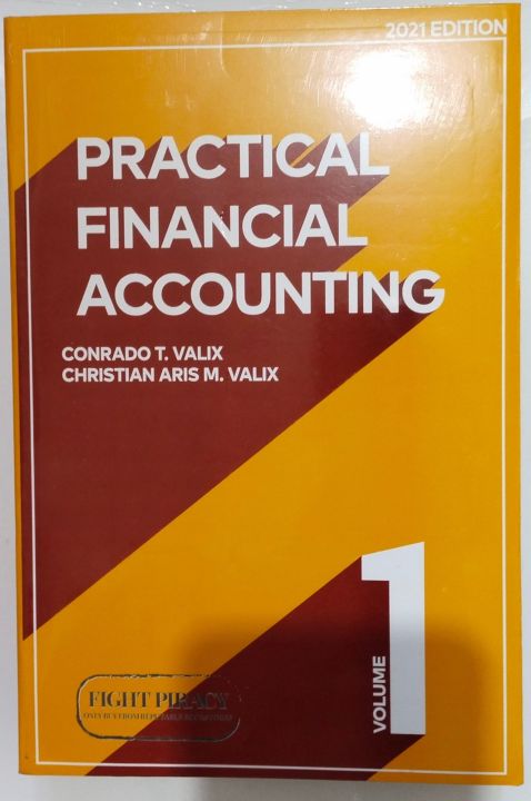 PRACTICAL FINANCIAL ACCOUNTING Vol.1 2021 Ed by valix | Lazada PH PRACTICAL FINANCIAL ACCOUNTING Vol.1 2021 Ed by valix | Lazada PH