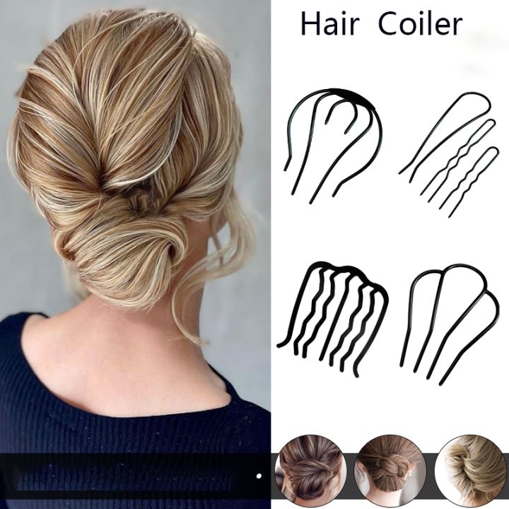Hair Pin Comb for Women Hair Comb U-shaped Hairpin Elegant Simple ...