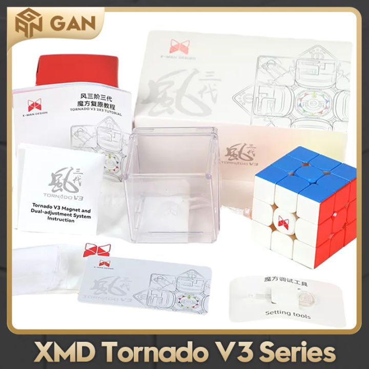 [XMD Tornado V3 Series] Qiyi Maglev 3x3 Speed Magnetic Cube - Dual ...