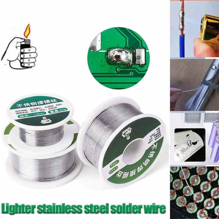 【On Sale】Stainless Steel Solder Wire Low-temperature Fire Welding ...