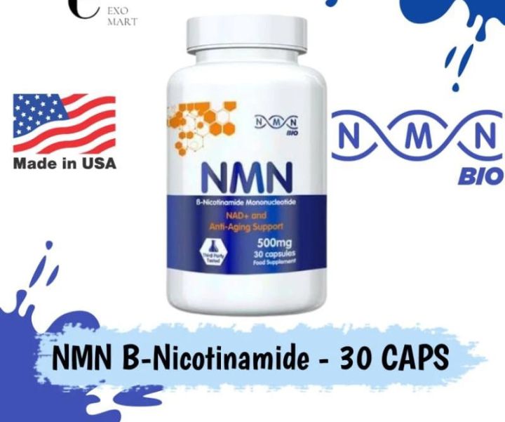 NMN Bio B-Nicotinamide Mononucleotide - 500mg Anti-Aging & NAD+ | Lazada Indonesia