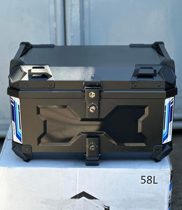 MC 58Liters SEC 65Liters Top Box 2 Helmet Capacity Top Box for ...