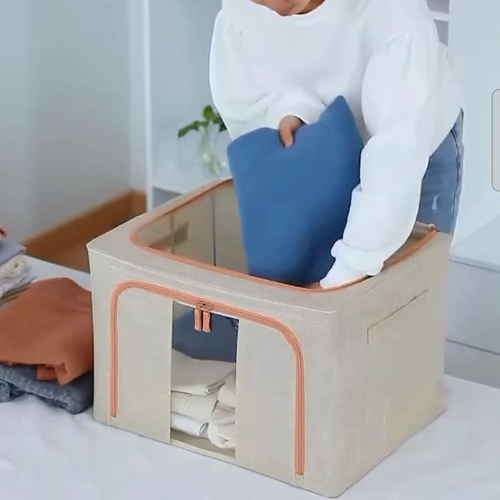 STORAGE BOX 66 liters frame baja Double Zipper Large Box 66L / Storage ...