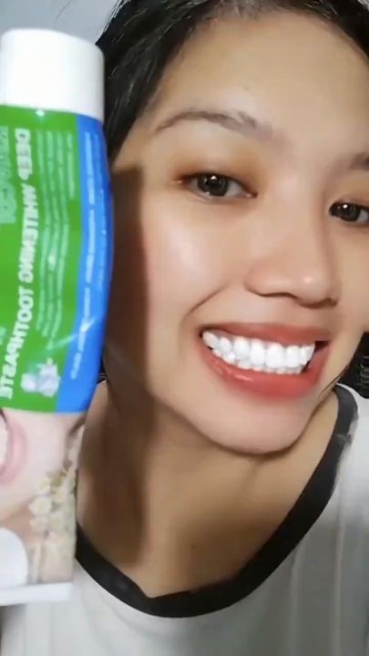 MAVCDI DEEP WHITENING TOOTHPASTE Anti-allergy Bad Breath and Yellow ...