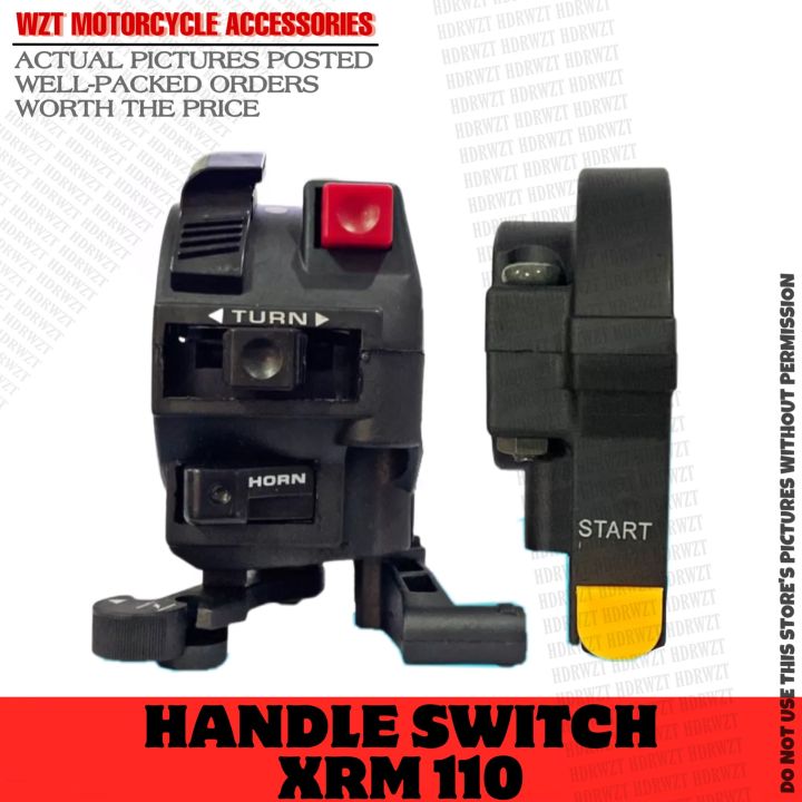 HONDA XRM110 / XRM 110 Right and Left Hand Handle Switch Motorcycle ...