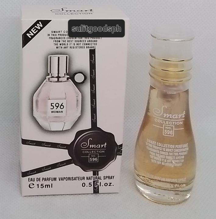 SMART COLLECTION PERFUME NO. 596 FOR WOMEN 15 ML EDP | Lazada PH