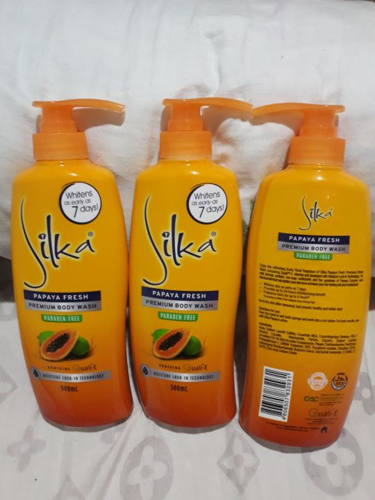 SILKA PREMIUM WHITENING BODY WASH Original new packaging | Lazada PH