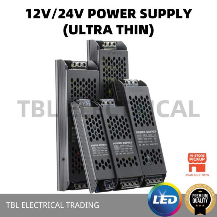 🔥READY STOCK🔥Power Supply AC110V-240V TO DC12V 24V 100W 150W 200W 300W 400W Transformers Led ...