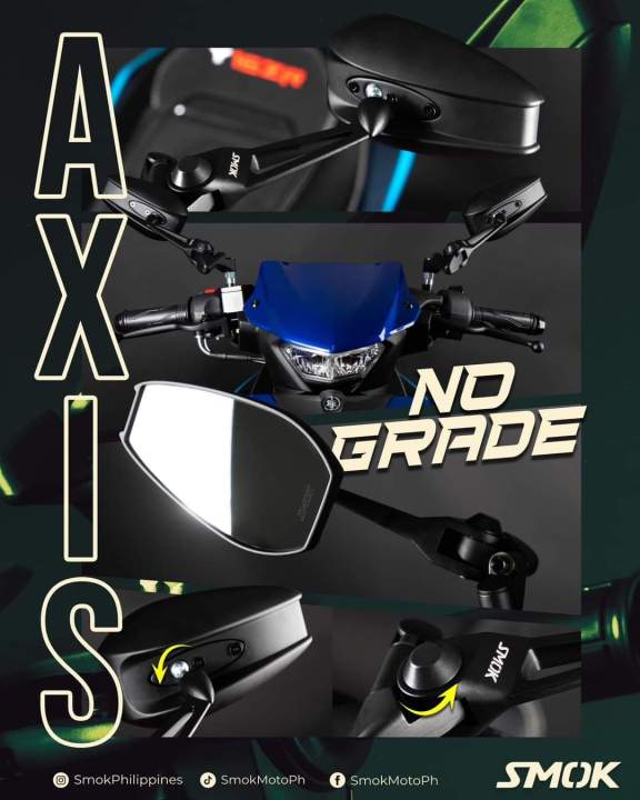 SMOK AXIS SIDE MIRROR NO GRADE LENSE | Lazada PH