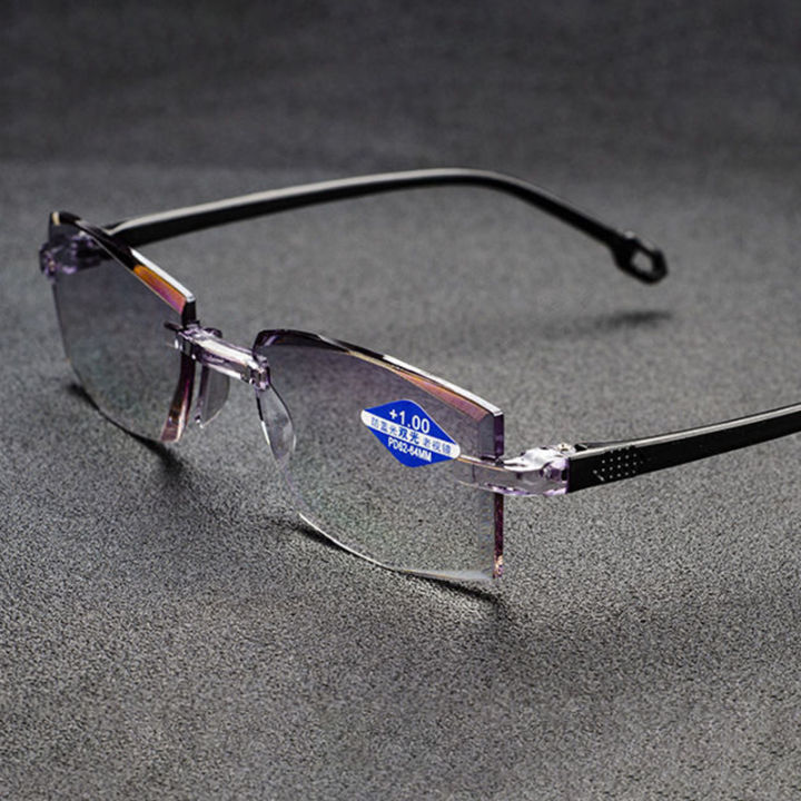 A.one Presbyopic Glasses Reading Glasses Dual Lens Anti Blue Light ...