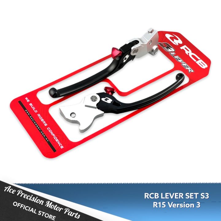 RCB Lever Set S3 Series GTR150/ R15 V3/ R3/ R25 (Pair) | Lazada PH