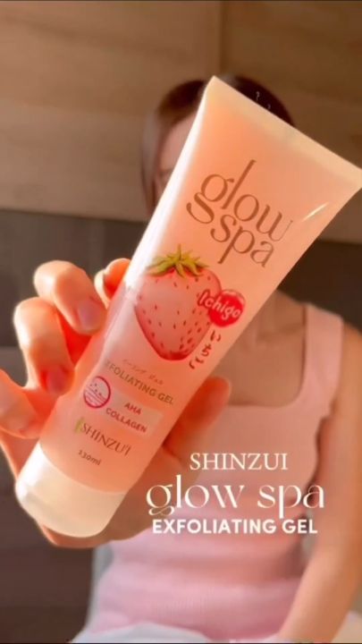 SHINZUI Glow Spa Exfoliating Gel 130mL | Kemasan Ekonomis | Honey ...