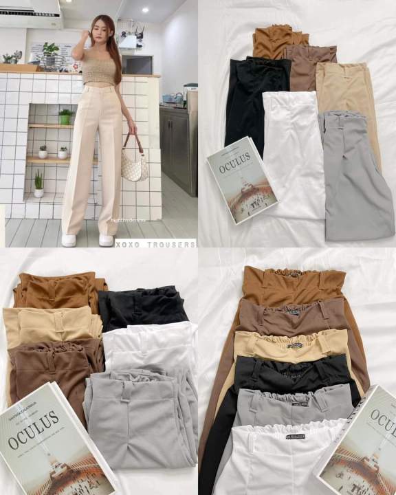 Xoxo High Waist Belted Trouser Pants | Lazada PH Xoxo High Waist Belted Trouser Pants | Lazada PH