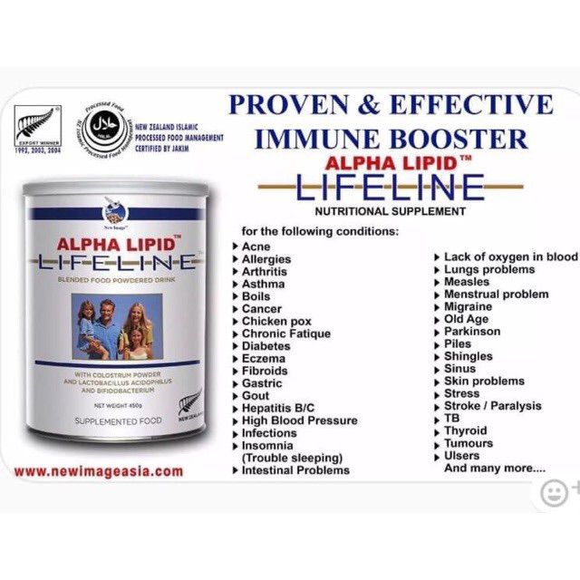 Alpha lipid lifeline susu new zealand 450g tarikh luput 2025 | Lazada