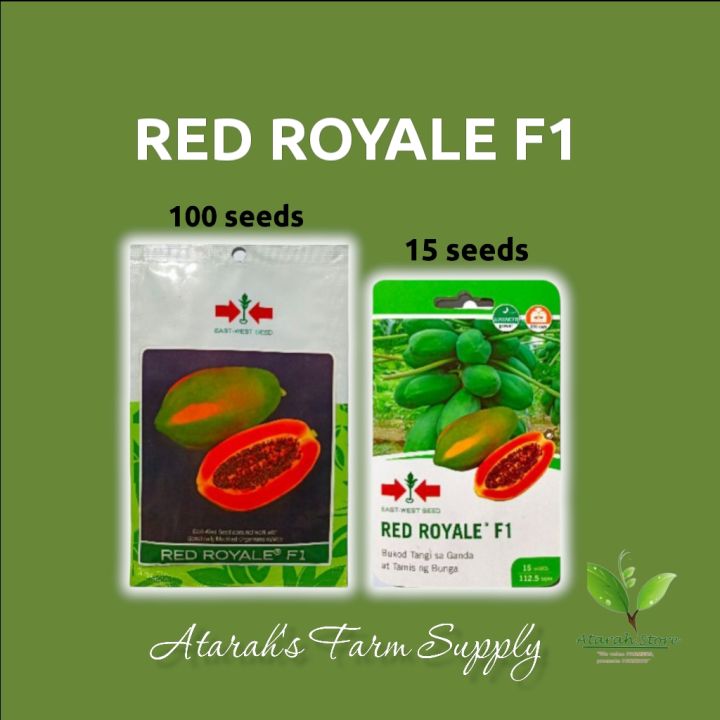 Hybrid Red Royale F1 Papaya East West Seeds | Lazada PH