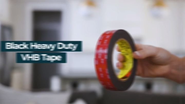 Double Sided Tape, 3M Heavy Duty Mounting Tape, Waterproof Adhesive ...