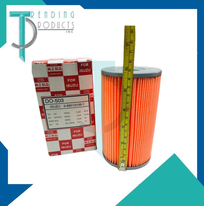 Daiwa Oil Filter DO 503 for ISUZU C-221, C-240 | Lazada PH