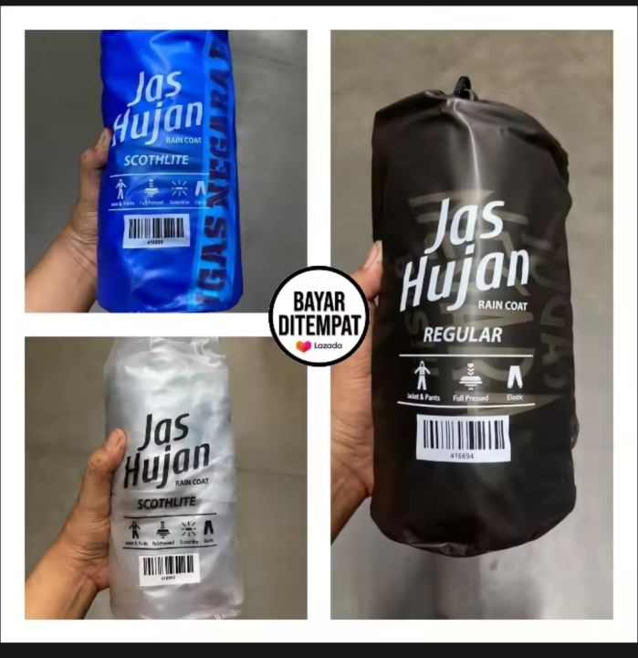 JAS HUJAN TUGAS NEGARA BOS (100% ORIGINAL) | Lazada Indonesia