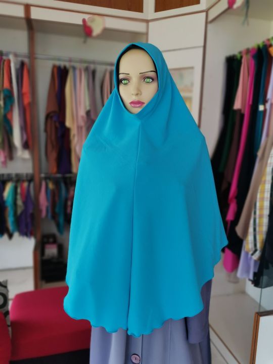 TUDUNG LABUH MUSLIMAH 1 LAYER BY KOLEKSI HALWIYYAH | Lazada