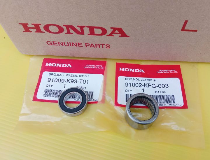 ชุดลูกปืนมูเล่ย์ตามPCX160ปี2021-2023อะไหล่แท้ศูนย์HONDA(91009-K93-T01 ...