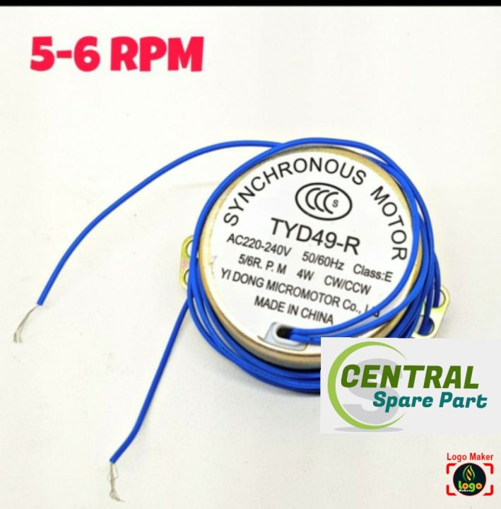 Synchronous motor kipas angin - Rotary - Rotari swin Dinamo kipas ...