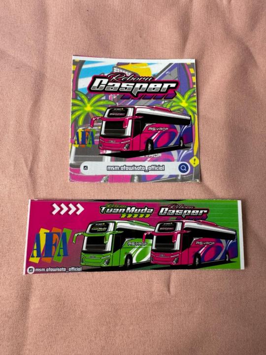 Stiker Tuan muda x casper JB5 2 pcs | Lazada Indonesia