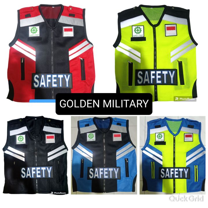 Rompi safety ,rompi proyek, rompi hse | Lazada Indonesia