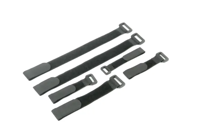 5PCS Reusable Nylon Reverse Buckle Velcro Self-adhesive Cable Tie ...