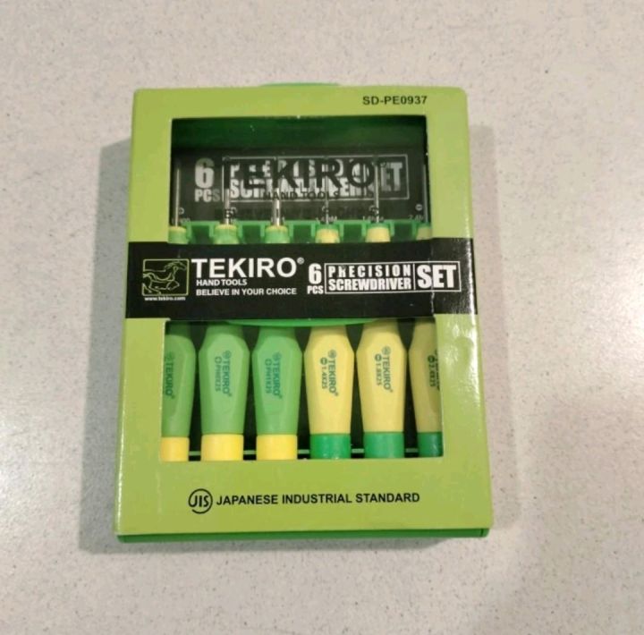 Tekiro Precision Electro screwdriver set 6 pcs | Lazada Indonesia