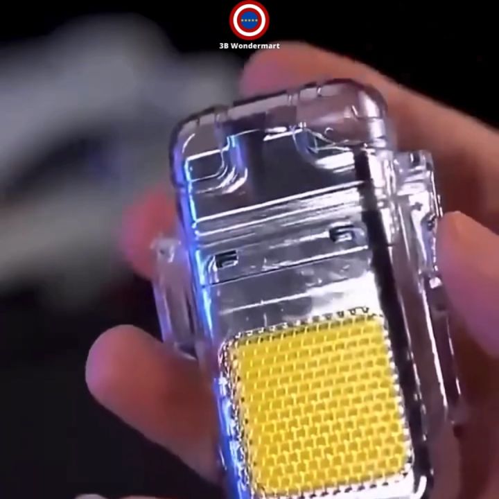 Mini COB Light with Lighter Torch Flashlight Waterproof Plasma Dual Arc ...
