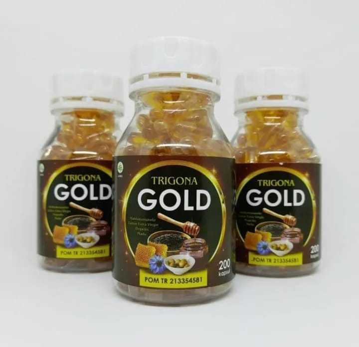 habbatussauda trigona gold isi 200 kapsul | Lazada Indonesia