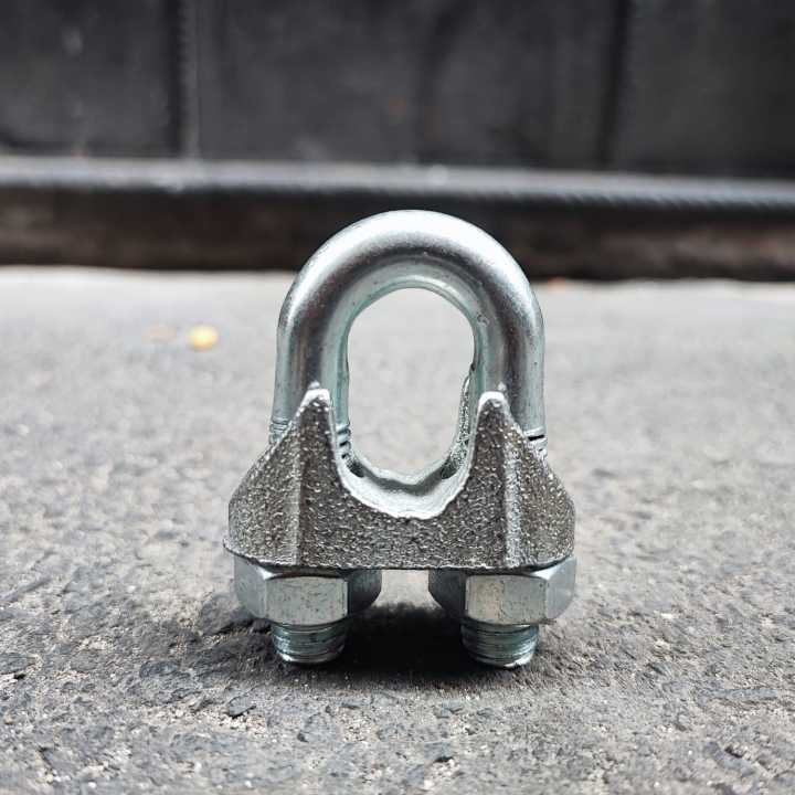 Clamp Kawat Sling Baja 8 mm Claim Tali Seling Kuku Macan Wire Rope ...