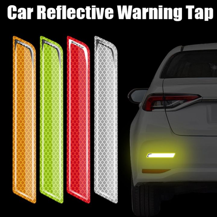 New Car Reflective Warning Tape Stickers Night Safety Mark Anti ...