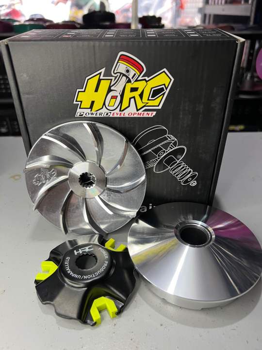 HiRC racing pulley set 13.5 angle nmax/aerox/m3/click/pcx/adv/mio/beat fi | Lazada PH