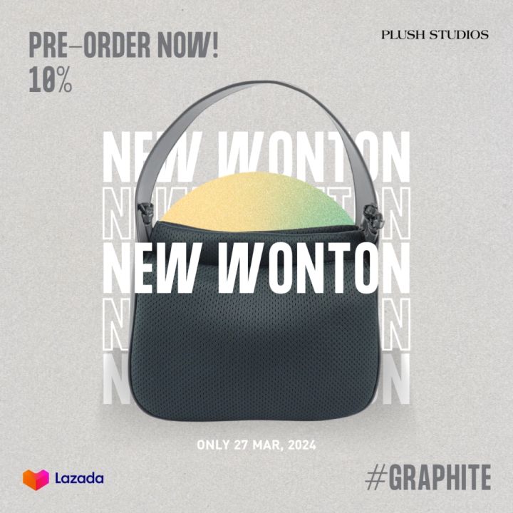 Pre-order กระเป๋าสะพายข้าง Plush Studios รุ่น Wonton Bag (Come Back!) | Lazada.co.th