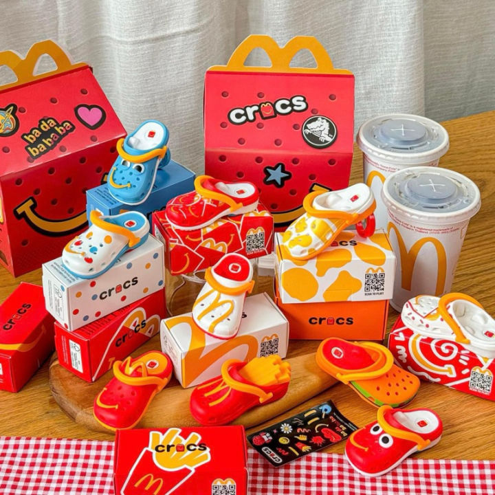 McDo Crocs x McDonalds Keychain Original 2024 Happy Meal Toy | Lazada PH