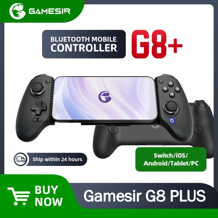 GameSir G8 +Plus Bluetooth Gamepad Mobile Controller with Hall Effect Joystick for tablet Switch ...