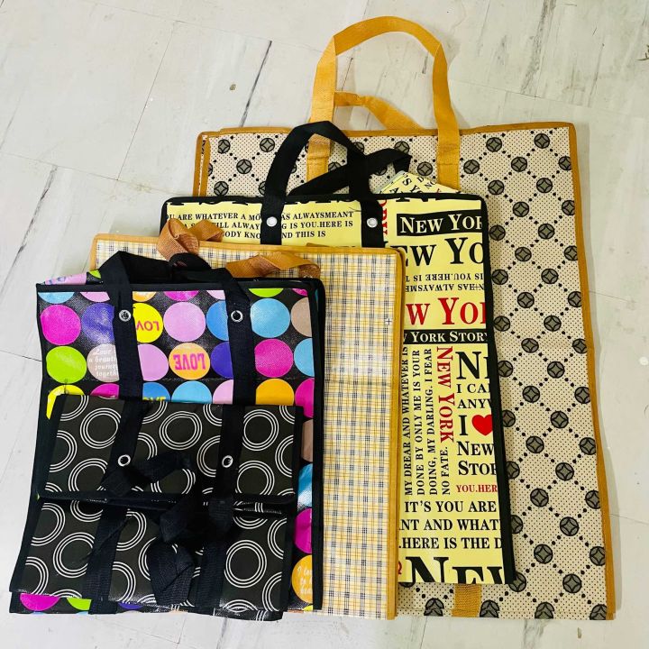 CPC SHOP | Pahaba Makapal Eco Zipper Bag Sako Bag Storage Shopping Bag ...