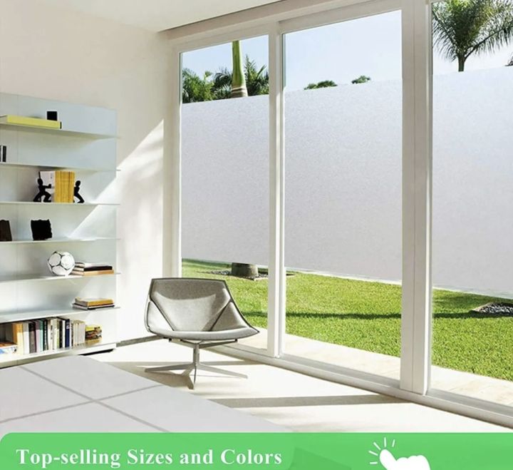FROSTED STICKER FILM FOR WINDOW GLASSs AND glass partition versatile ...