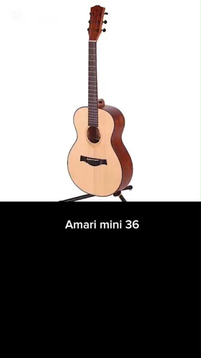 Amari by enya กีต้าร์โปร่ง / โปร่งไฟฟ้า รุ่น AM-MINI 36 EQ" ขนาด 36 ...