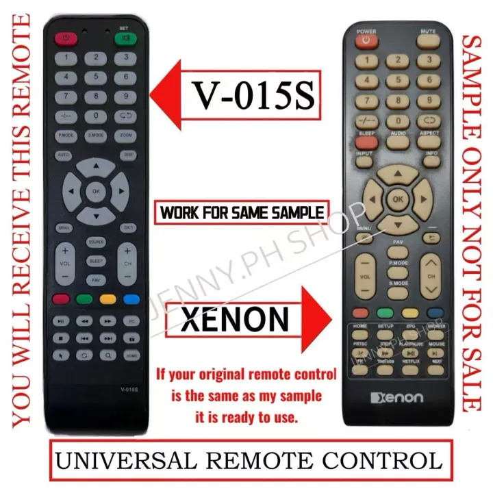 READY TO USE xenon smart tv remote (universal)100% na gagana sa tv mo ...